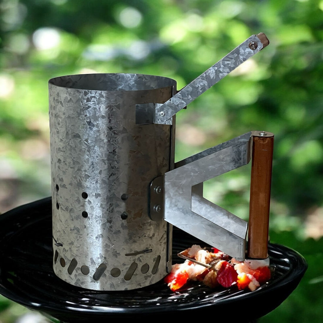 Heavy-Duty Charcoal Chimney – Camp & Grill
